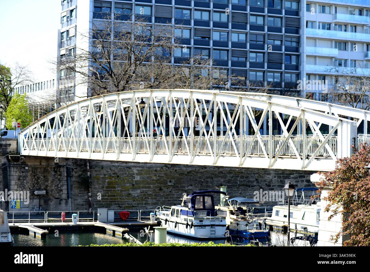 Inauguration of the Jim Morrison footbridge of the group the Doors by ...