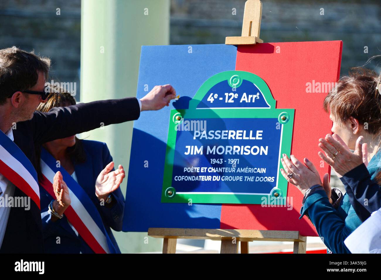 Paris, France. 11th Apr, 2025. Anne Hidalgo, mayor of Paris during ...