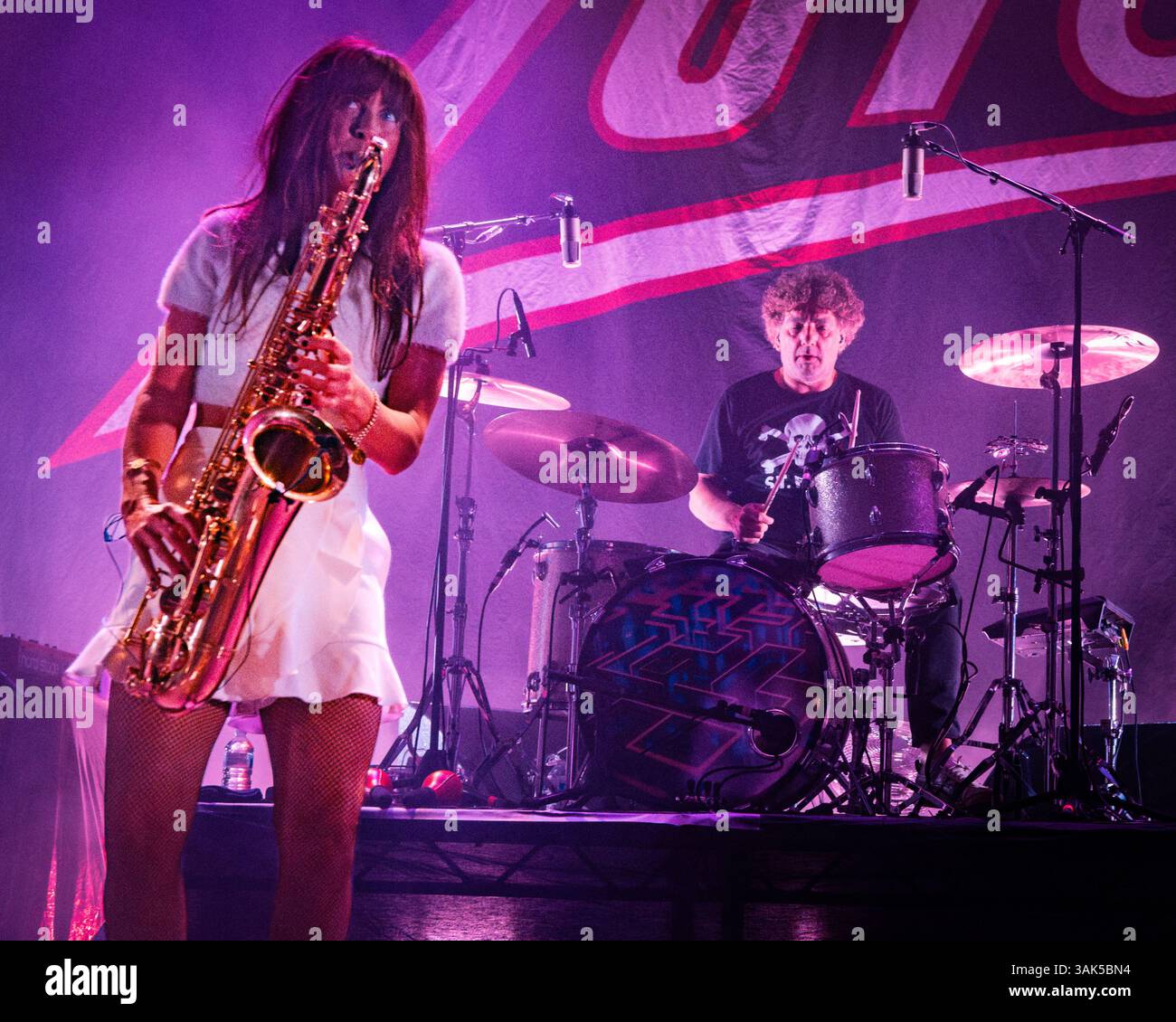 The Zutons at Shepherds Bush Empire, London, 10th April 2025 Stock ...