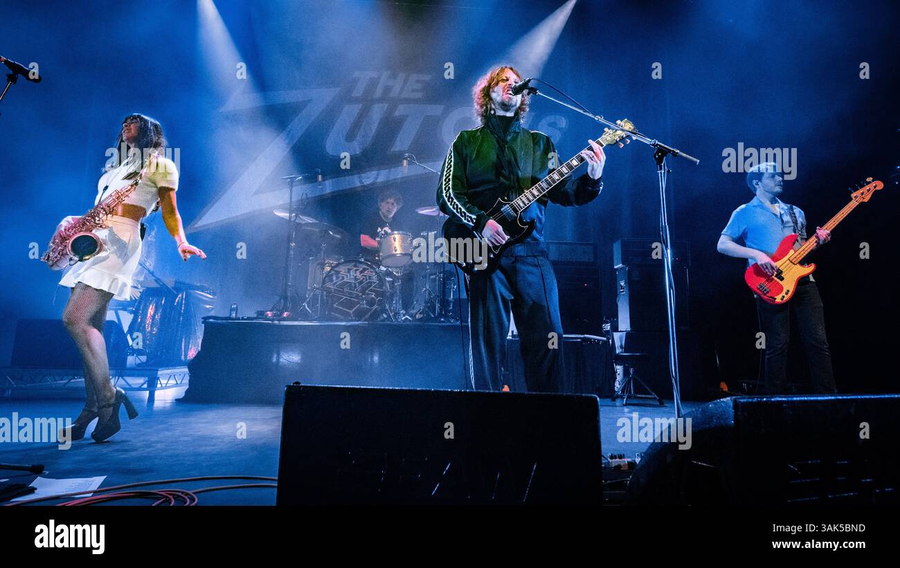 The Zutons at Shepherds Bush Empire, London, 10th April 2025 Stock ...