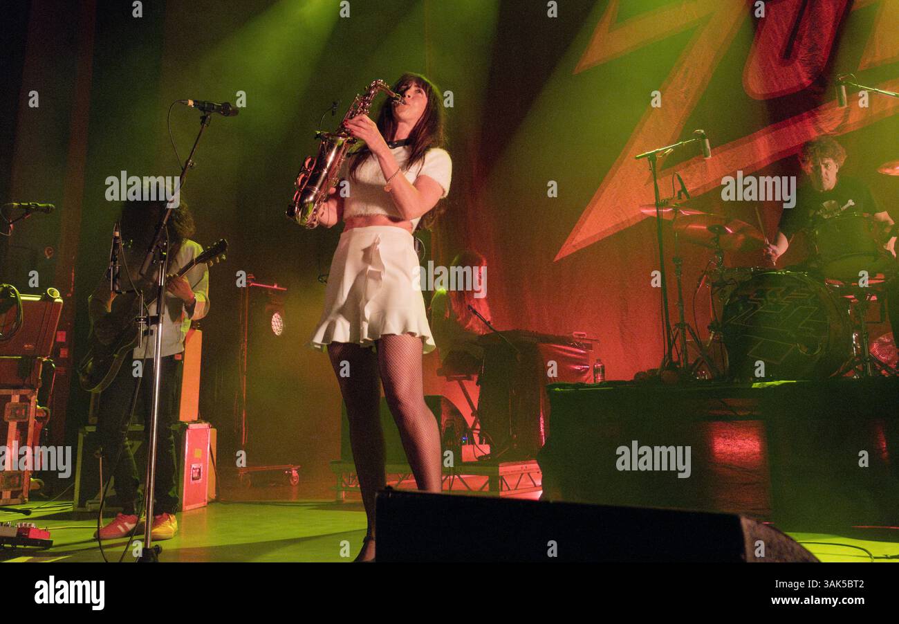 The Zutons at Shepherds Bush Empire, London, 10th April 2025 Stock ...