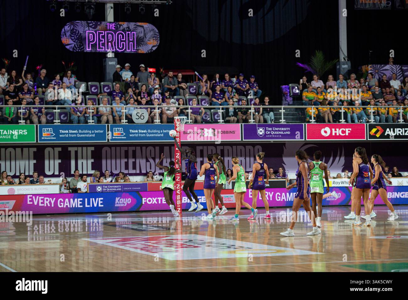 12th April 2025; Nissan Arena, Brisbane, Queensland, Australia: Suncorp ...