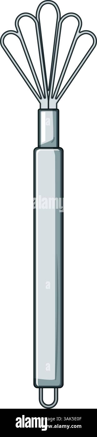 shredder coconut scraper tool cartoon vector illustration Stock Vector ...