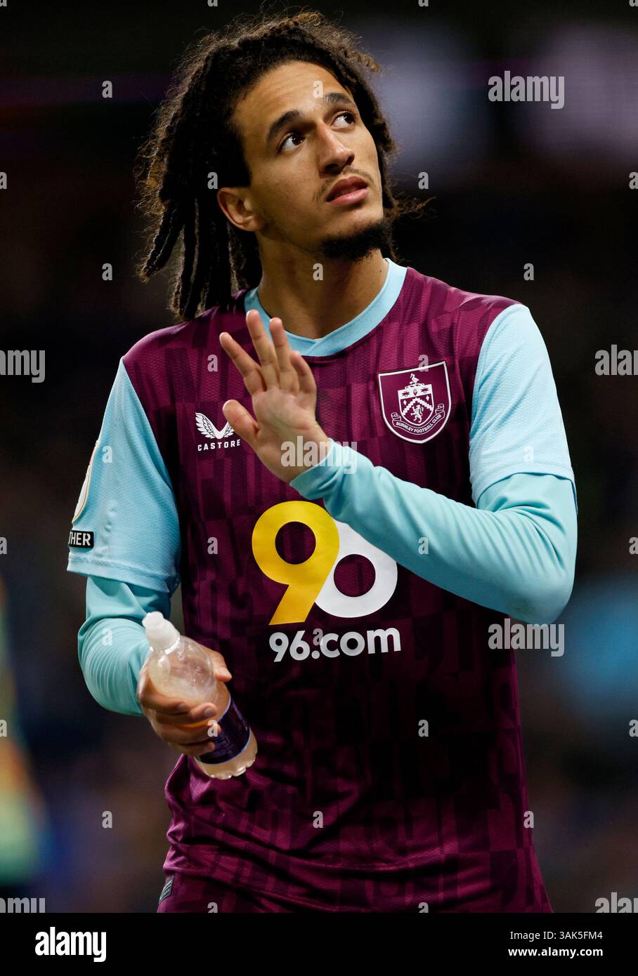 Burnley's Hannibal Mejbri during the Sky Bet Championship match at Turf ...
