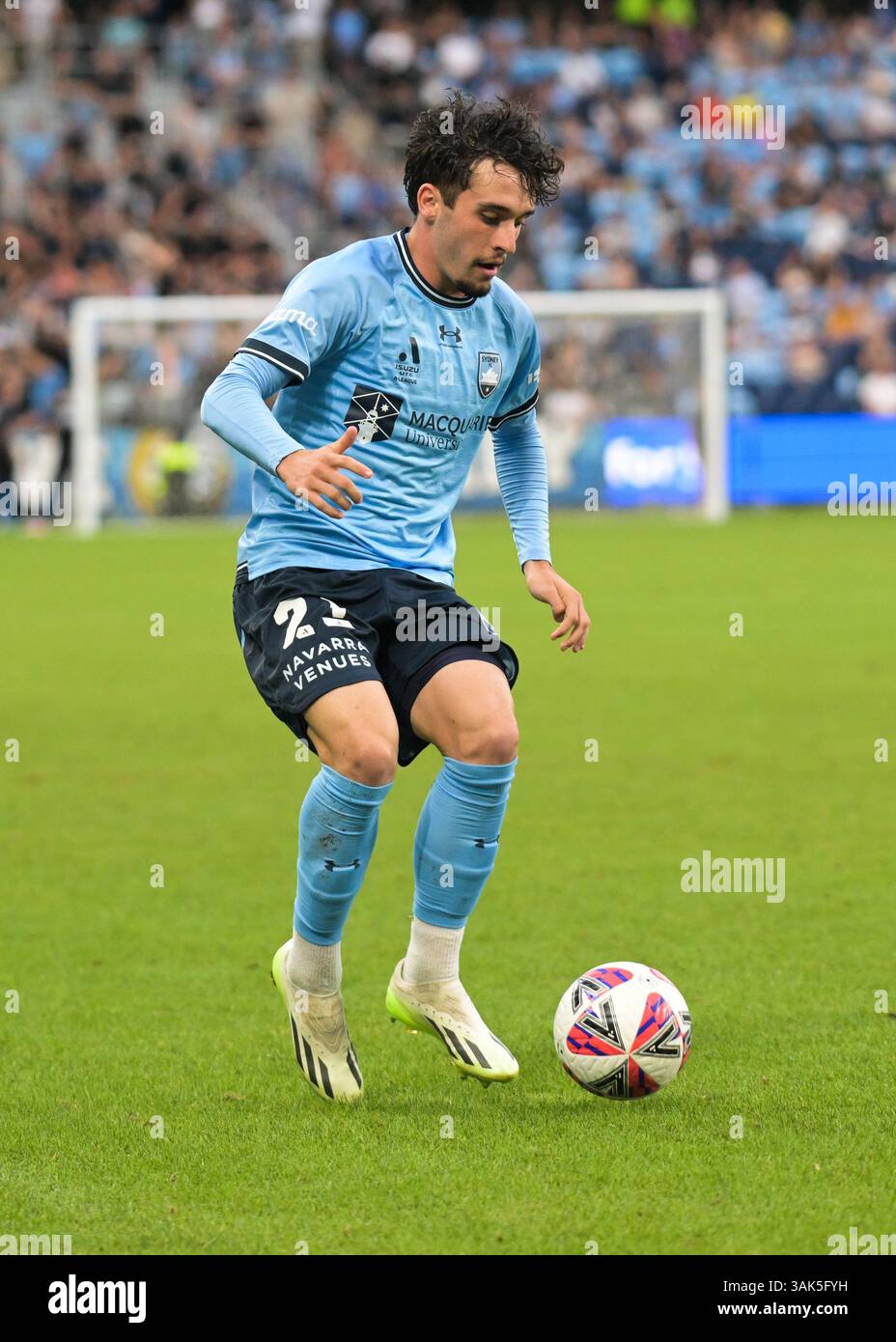 Paddington, Australia. 12th Apr, 2025. Zachary Payne De Jesus of Sydney ...