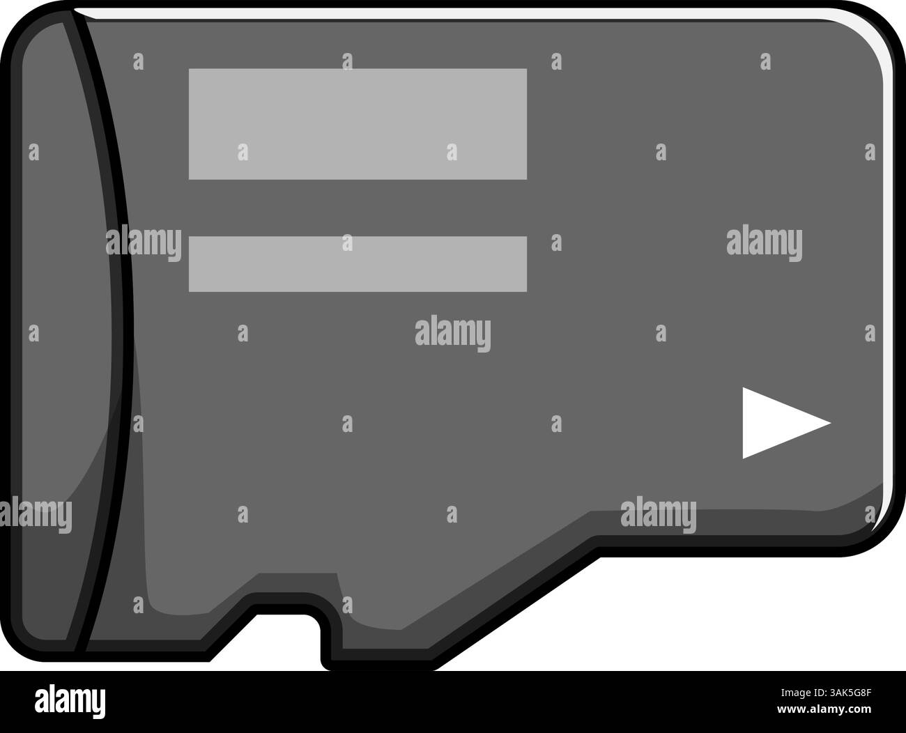 speed microsd card cartoon vector illustration Stock Vector Image & Art ...