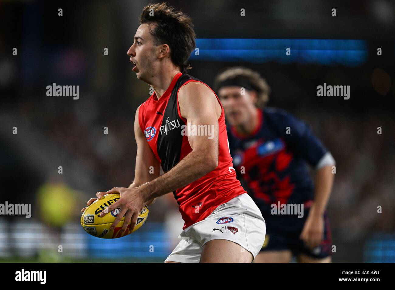 Nic Martin of Essendon during the AFL Round 5 match between the ...