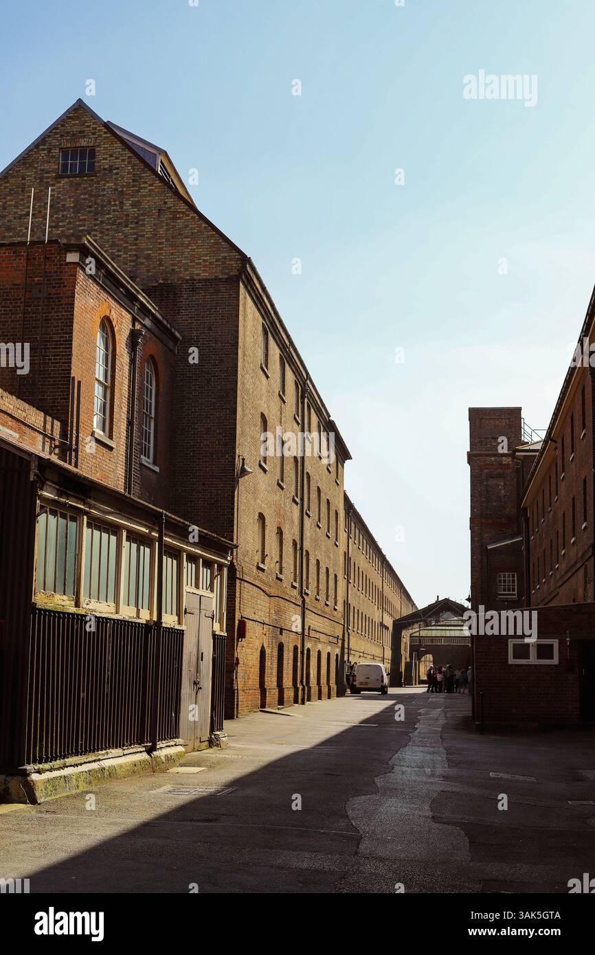 Chatham Historic Dockyard, Medway, Kent. England UK Stock Photo - Alamy