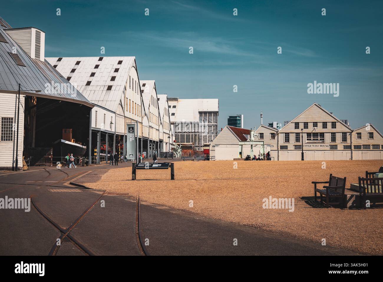 Chatham Historic Dockyard, Medway, Kent. England UK Stock Photo - Alamy