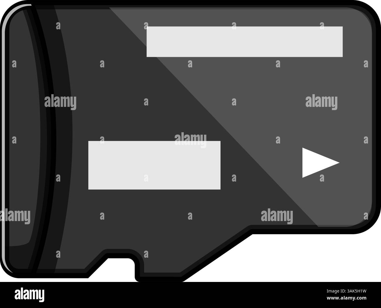 read microsd card cartoon vector illustration Stock Vector Image & Art ...