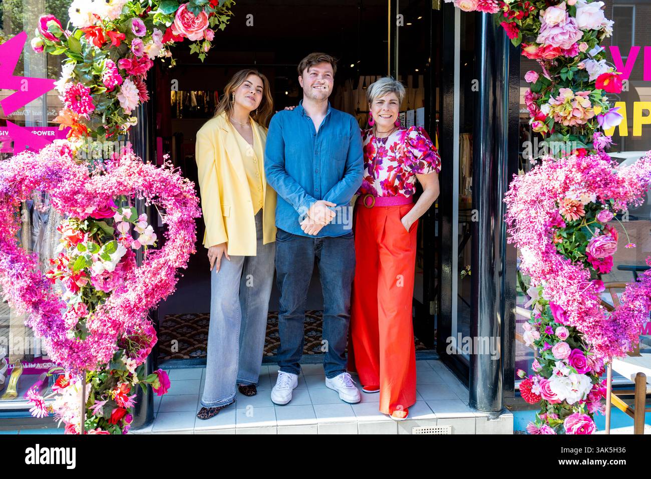 The Hague, The Netherlands. 12th Apr, 2025. Princess Laurentien ...
