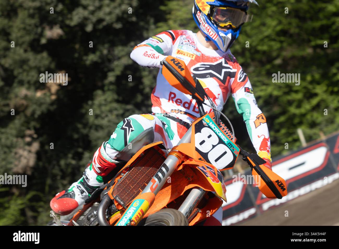 Pietramurata, Italy. 12th Apr, 2025. Andrea Adamo, ITA (Red Bull Ktm Factory Racing) during MXGP ...