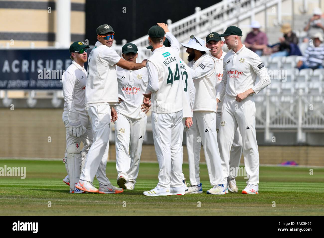 Nottingham, United kingdom, Trent Bridge Cricket Ground. 12 April 2024 ...