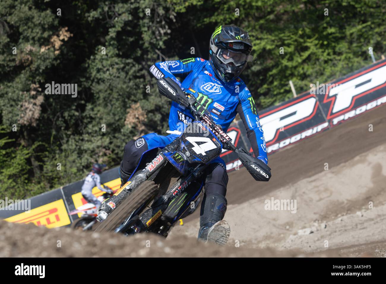 Rick Elzinga, NLD (Monster Energy Yamaha Factory MX2) during MXGP of GP ...