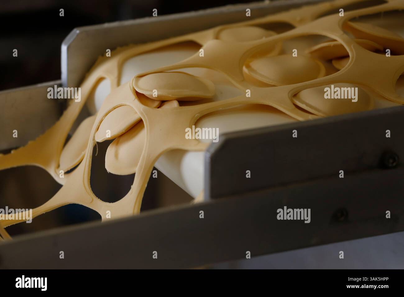 line belt in an Italian fresh pasta factory Stock Photo - Alamy