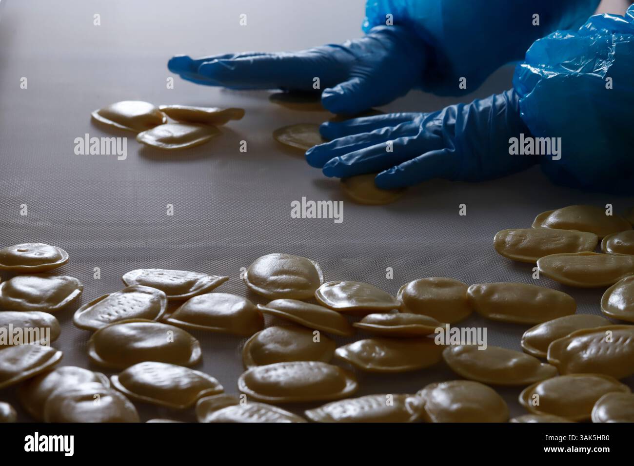 Quality control of pasta Stock Photo - Alamy