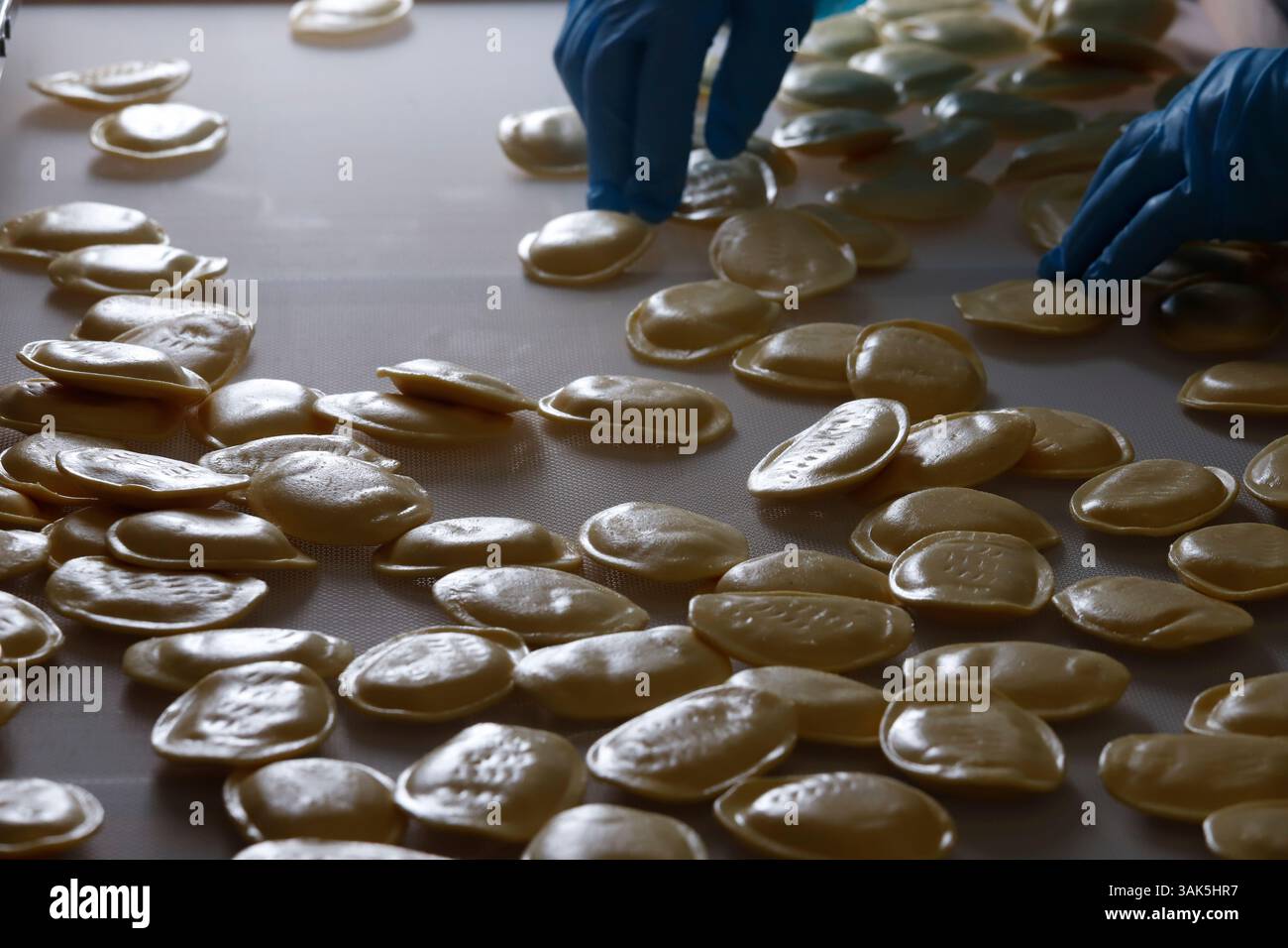Quality control of pasta Stock Photo - Alamy