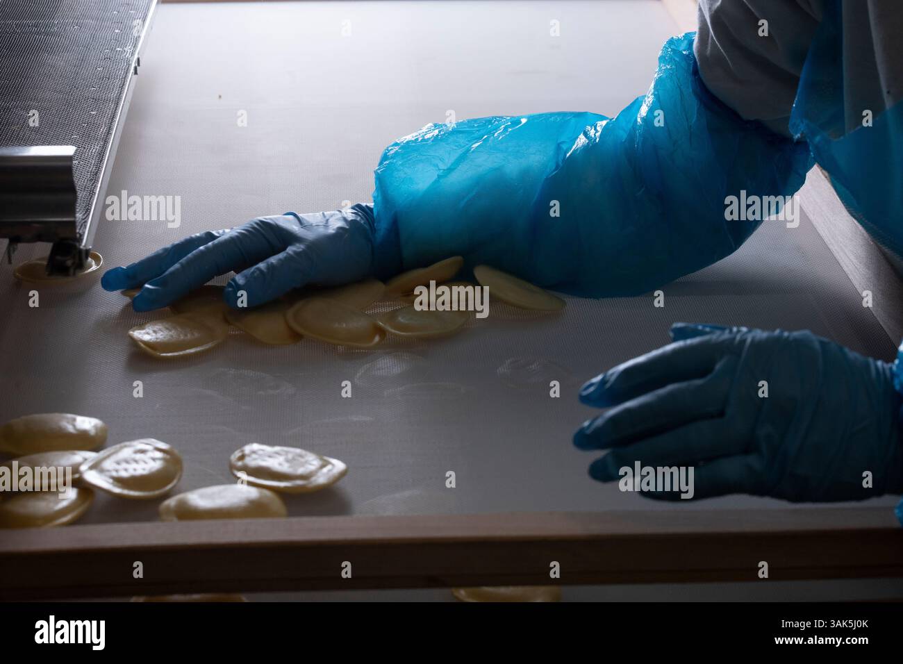 Quality control of pasta Stock Photo - Alamy