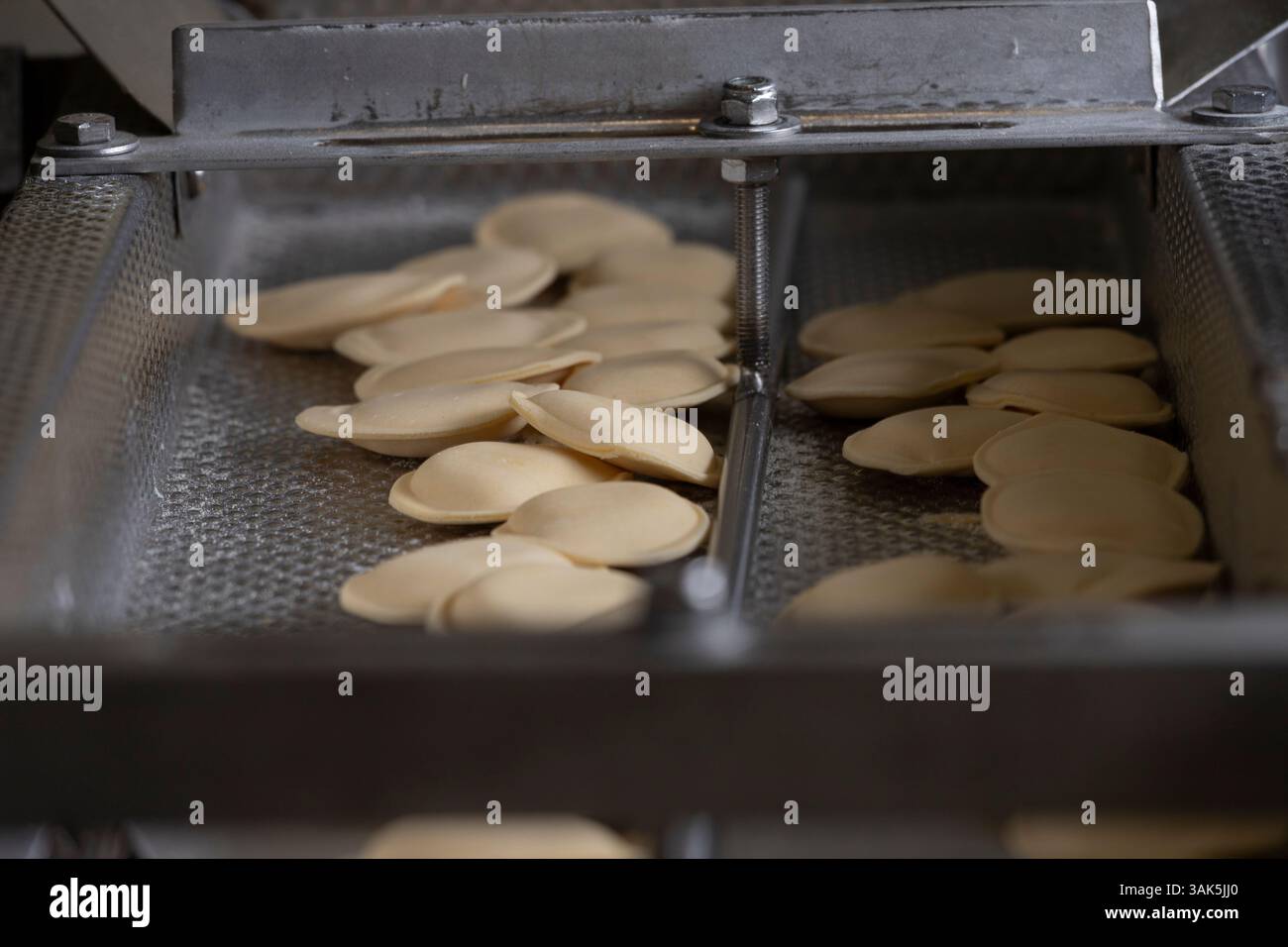 Manufacturing pasta in production line hi-res stock photography and ...
