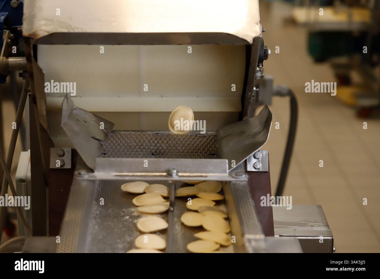 Manufacturing pasta in production line hi-res stock photography and ...