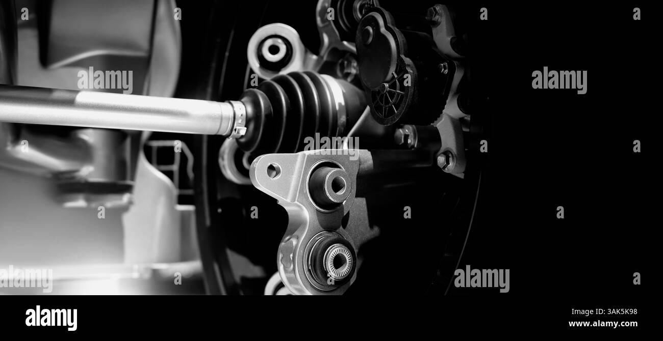 Close up parts modern Black and White Stock Photos & Images - Alamy