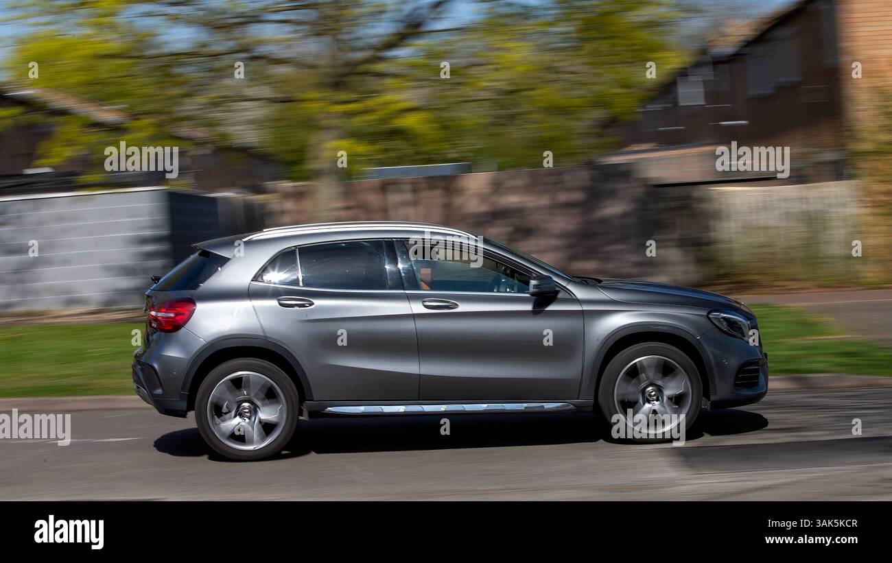 Milton Keynes,UK - Apr. 11th 2025: 2019 Mercedes Benz GLA 180 amg line ...