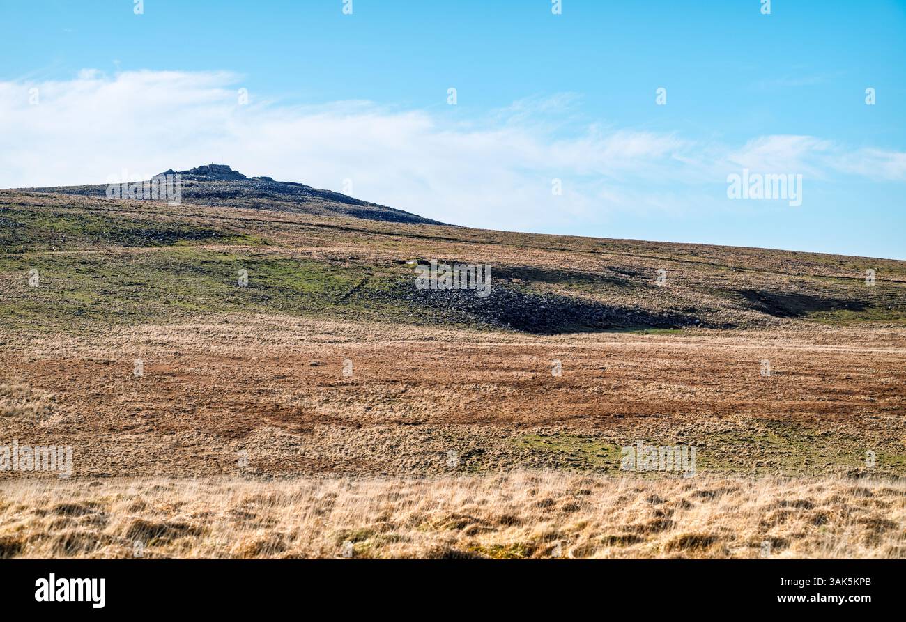 Yes Tor, with Curtery Clitters to right, seen from the military Loop ...