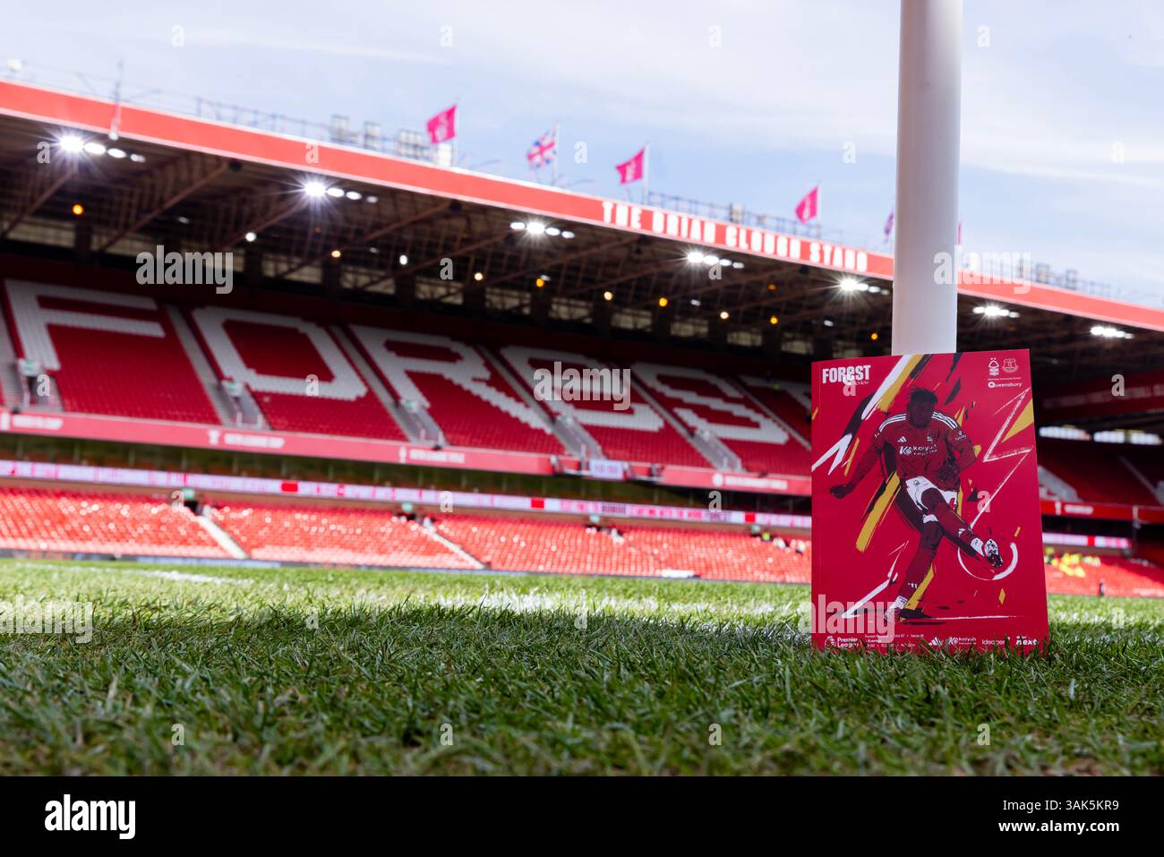 The City Ground, Nottingham, UK. 12th Apr, 2025. Premier League ...
