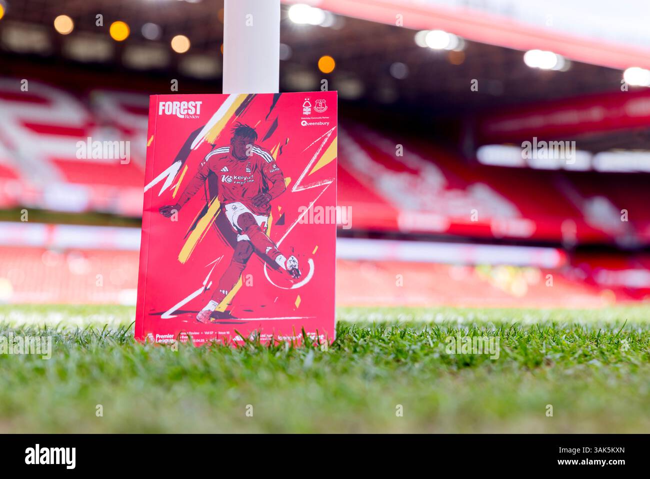 The City Ground, Nottingham, UK. 12th Apr, 2025. Premier League ...