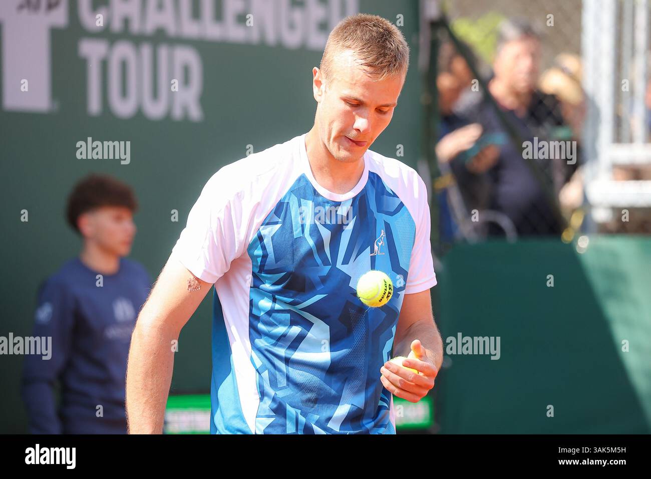 Monza, Italy. 12th Apr, 2025. VitaliySachko during 2025 Monza ATP ...