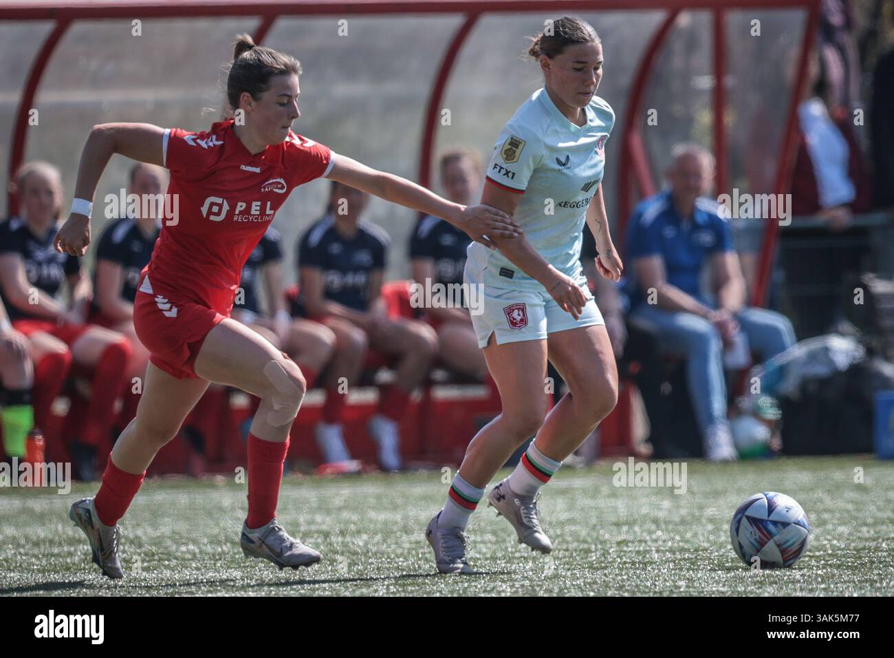 Zeist, Netherlands. 12th Apr, 2025. ZEIST, 12-04-2025, Sportpark Saestum, TOTO KNVB beker ...