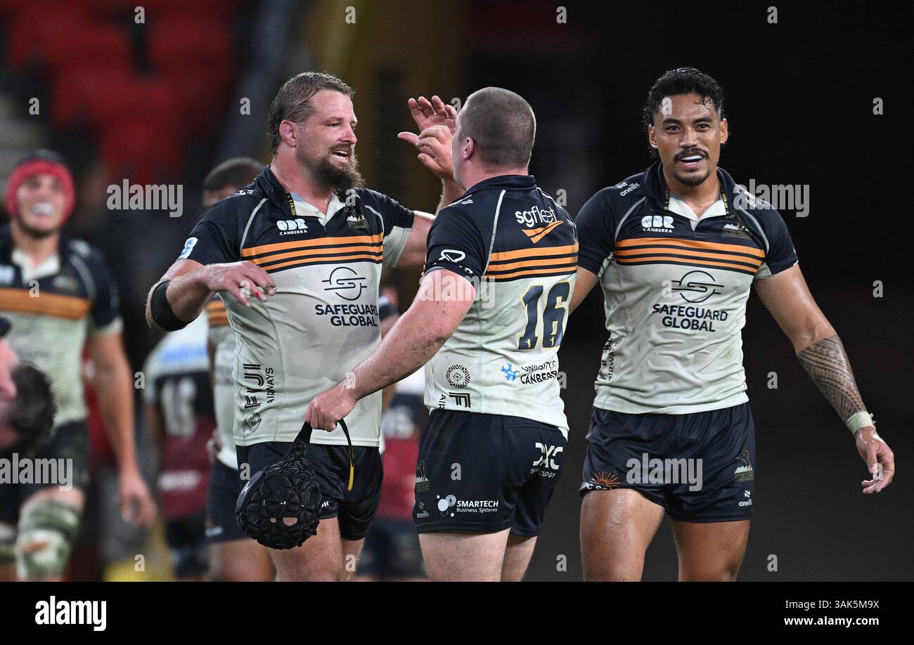 Brisbane, Australia. 12th Apr, 2025. Brumbies player James Slipper ...