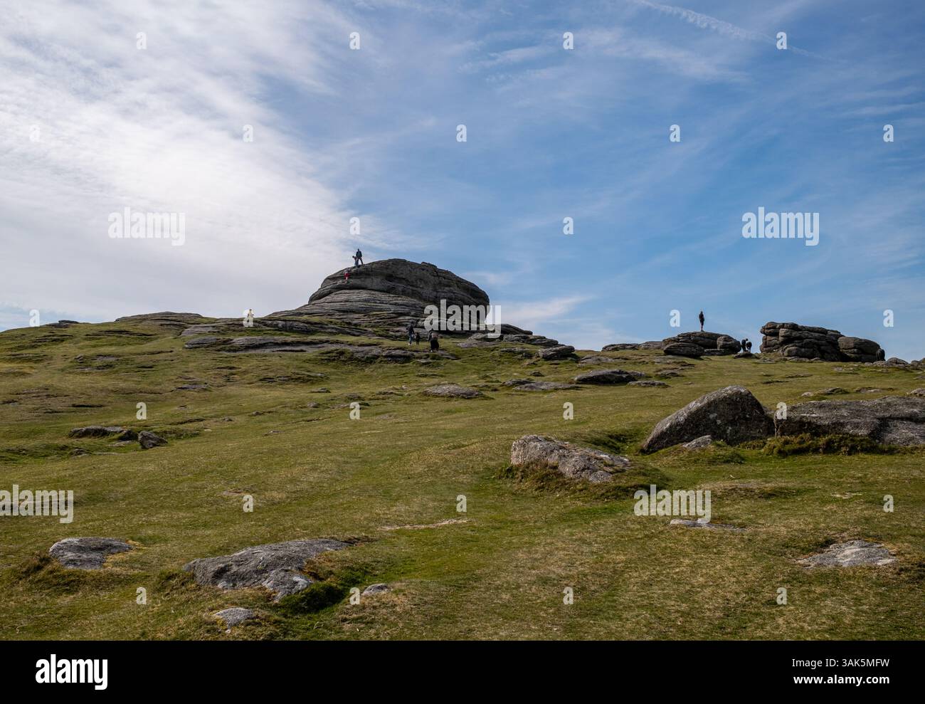 Saddle tor dartmoor national park hi-res stock photography and images ...