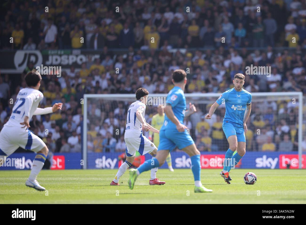Ben Whiteman (Preston North End) during the Sky Bet Championship match ...