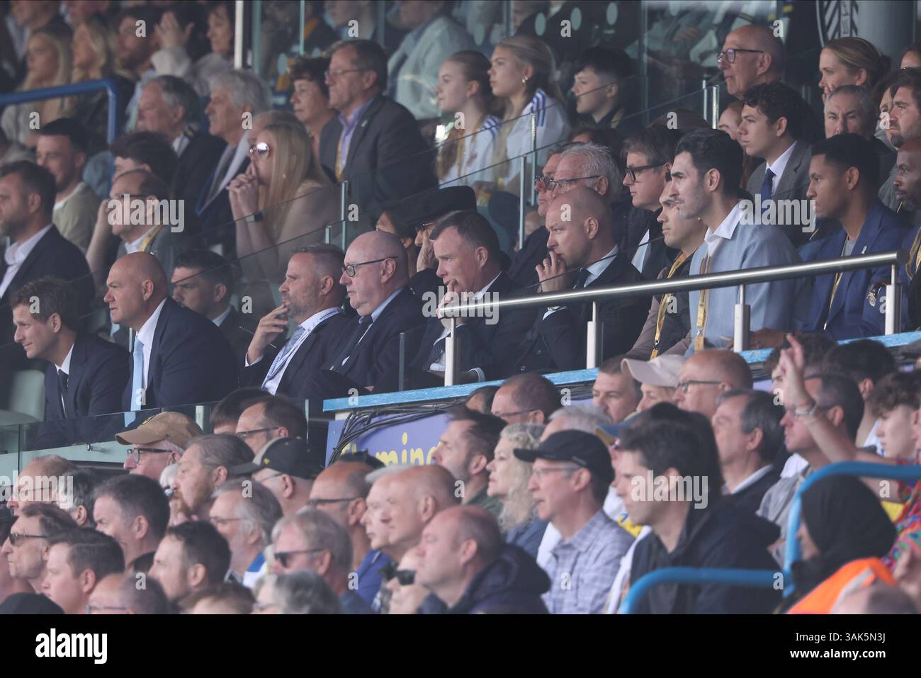 Angus Kinnear watches on during the Sky Bet Championship match between ...