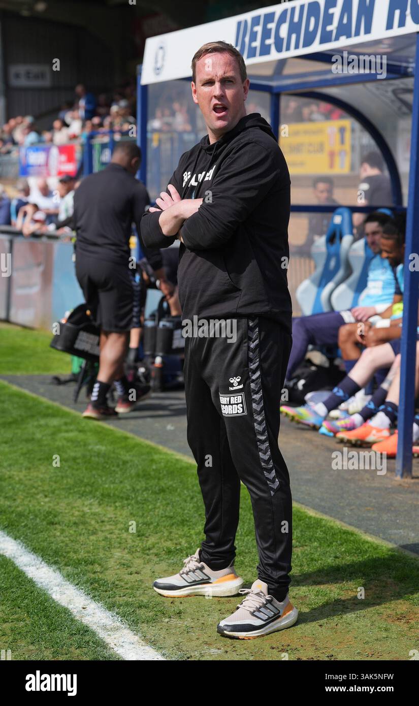 Wycombe Wanderers manager Mike Dodds ahead of the Sky Bet League One ...