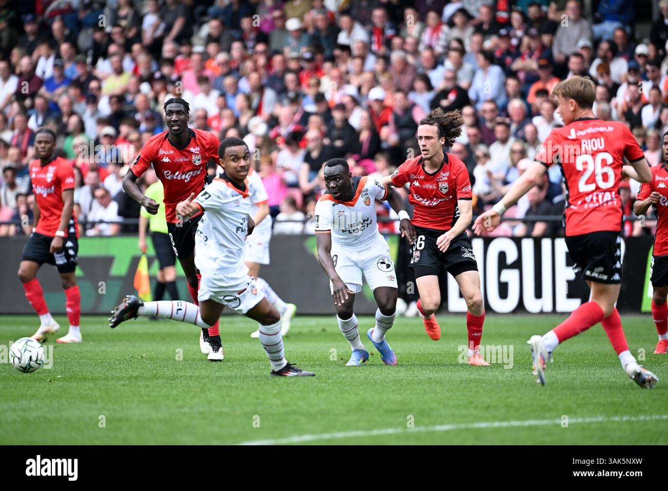 08 Kalidou SIDIBE (eag) - 09 Mohamed BAMBA (fcl) - 36 Albin DEMOUCHY ...