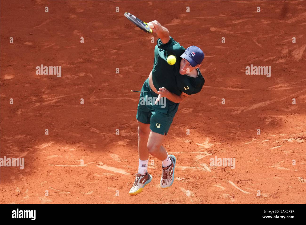 Barcelona, Spain. 12th Apr, 2025. Leo Borg of Sweden, Bjorn Borg's son ...