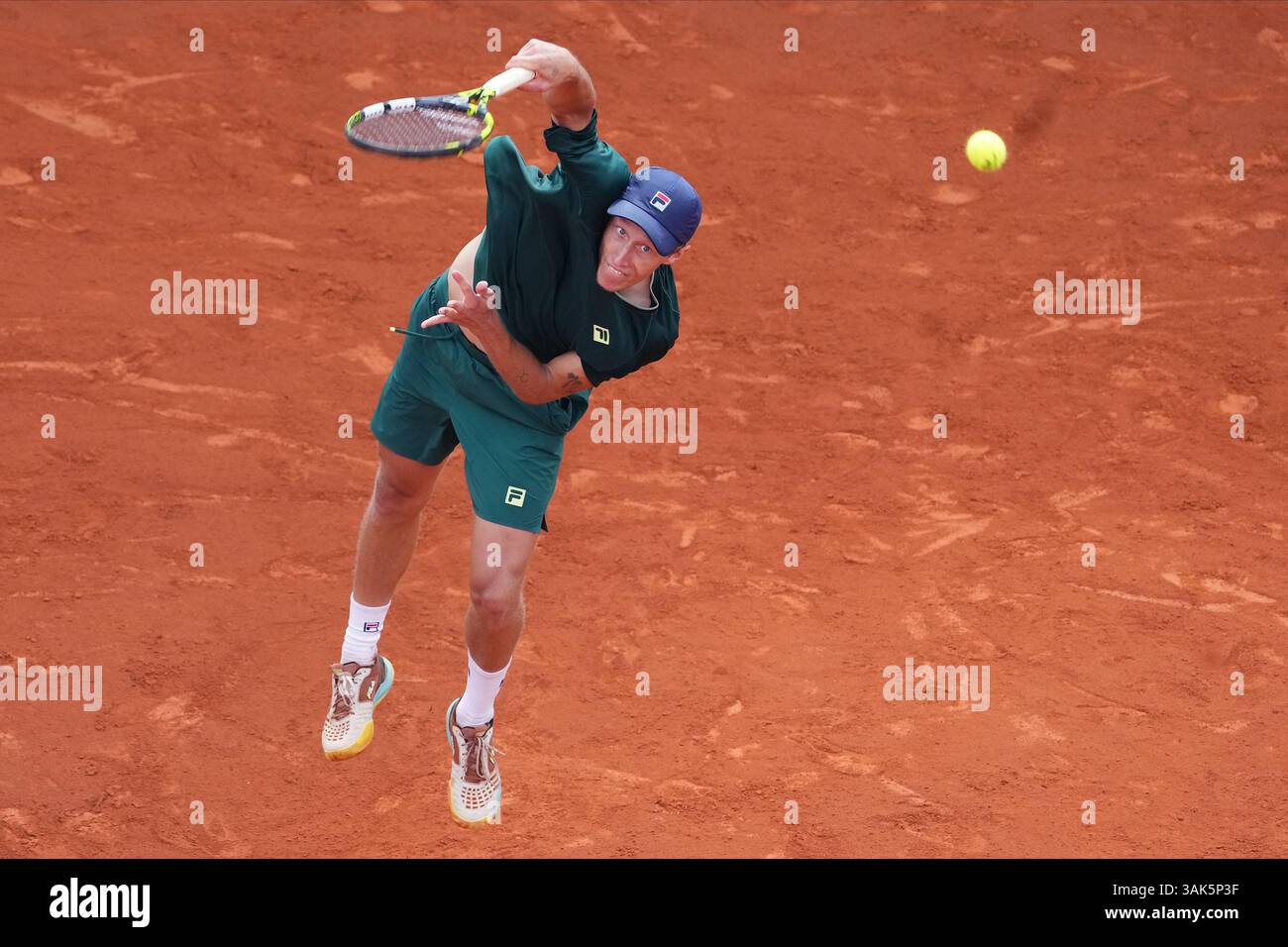 Barcelona, Spain. 12th Apr, 2025. Leo Borg of Sweden, Bjorn Borg's son ...