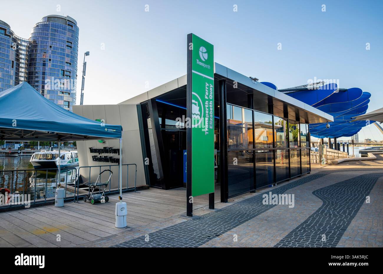 Modern Ferry Terminal with Contemporary Design by Elizabeth Quay ...