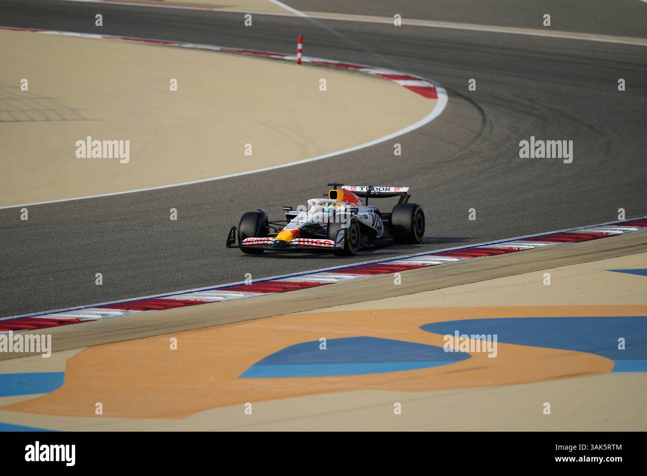 Racing Bulls driver Isack Hadjar of France in action during the thrid ...