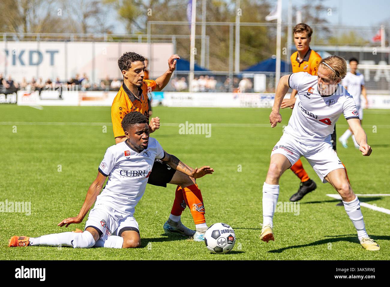 VOLENDAM - 12-04-2025, Hein Koning stadium. Betnation Divisie. Football ...