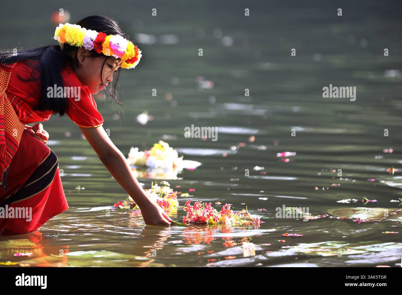 Phul bizu Chakma people of RANGAMATI wake early, clean their houses ...
