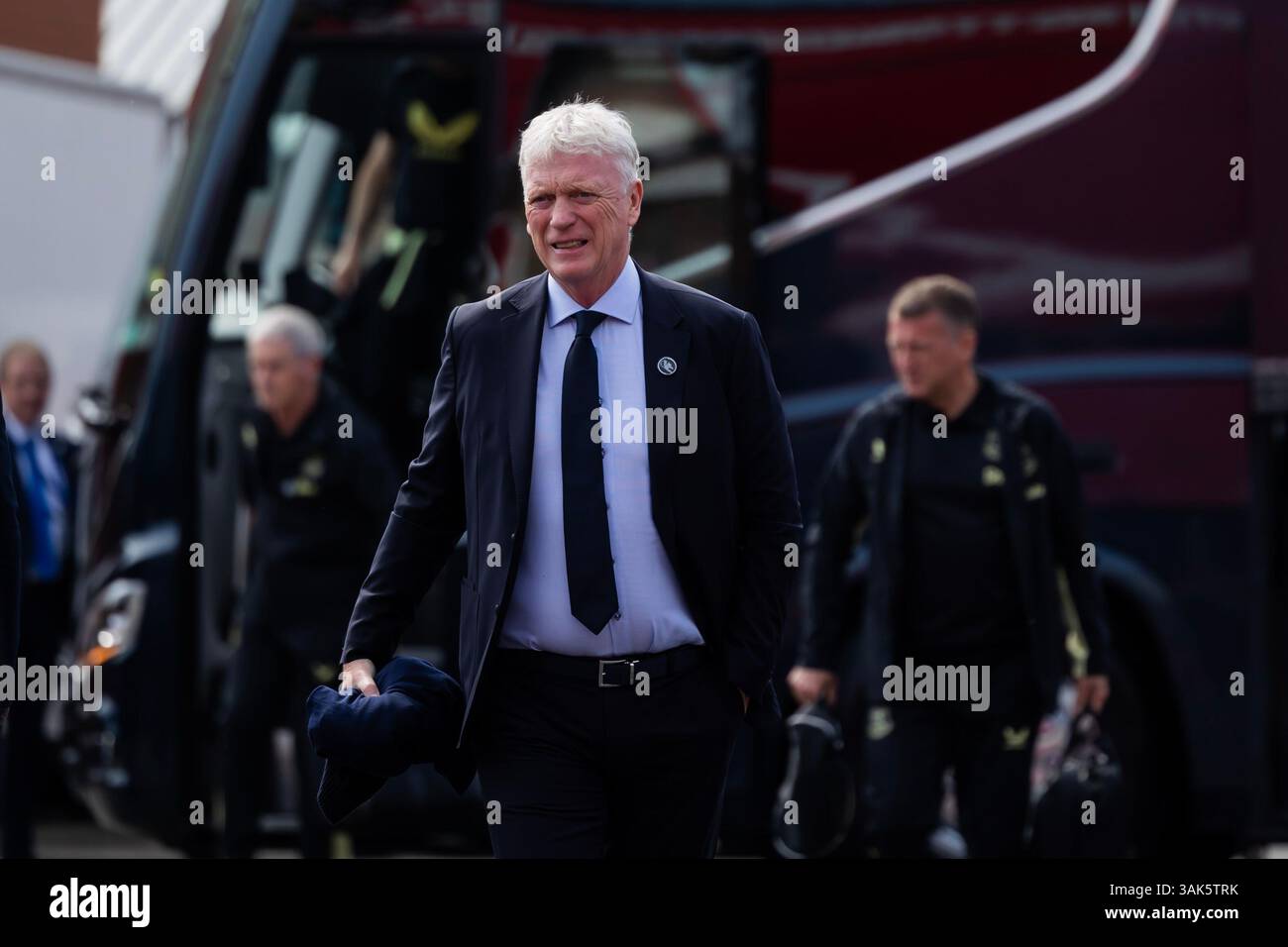 The City Ground, Nottingham, UK. 12th Apr, 2025. Premier League ...