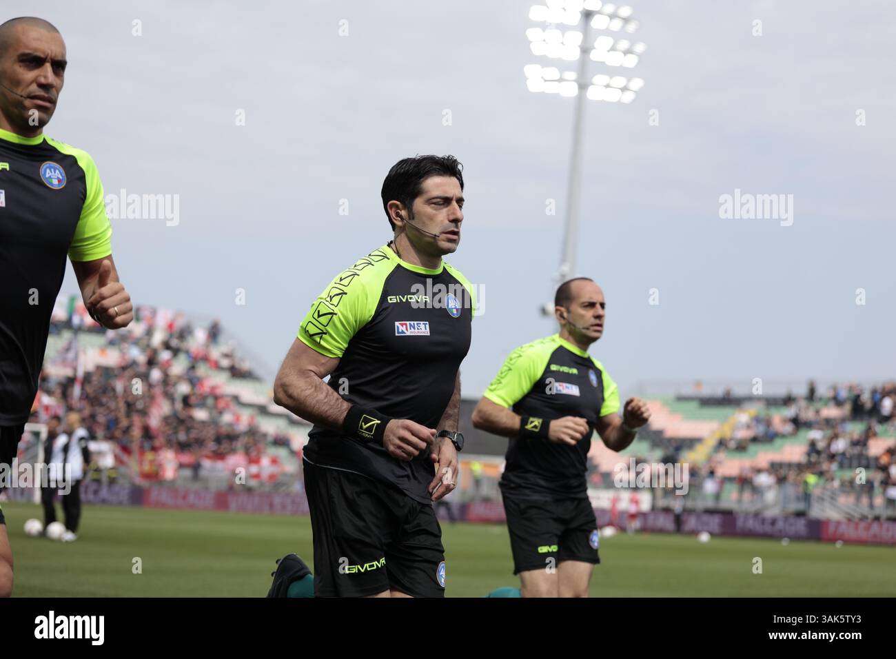 Venice, Italy. 12th Apr, 2025. FABIO MARESCA (referee) during the ...