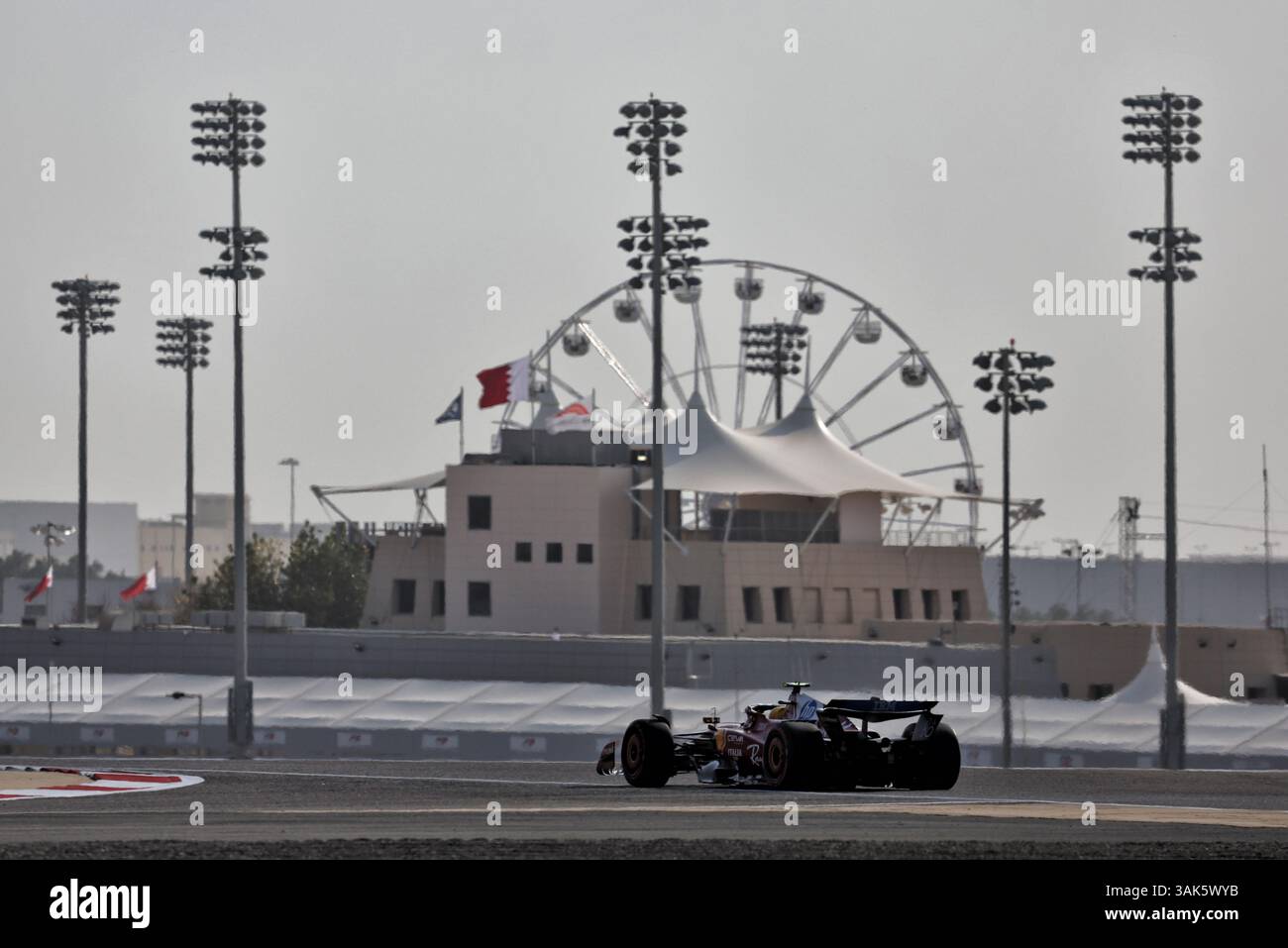 Sakhir, Bahrain. 12th Apr, 2025. Lewis Hamilton (GBR) Ferrari SF-25. 12 ...
