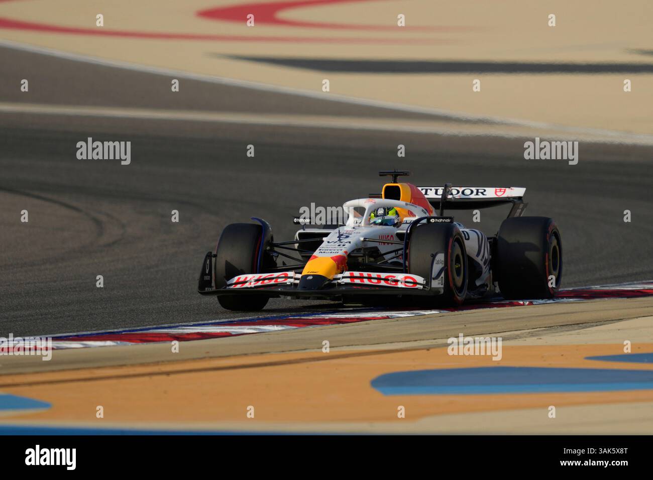 Racing Bulls driver Isack Hadjar of France in action during the thrid ...