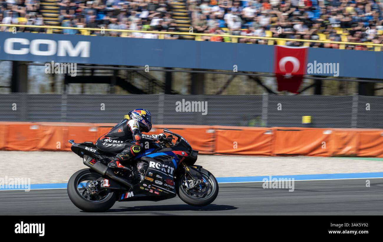 Netherlands, Netherlands. 12th Apr, 2025. N° 1 Toprak Razgatlioglu TUR ...