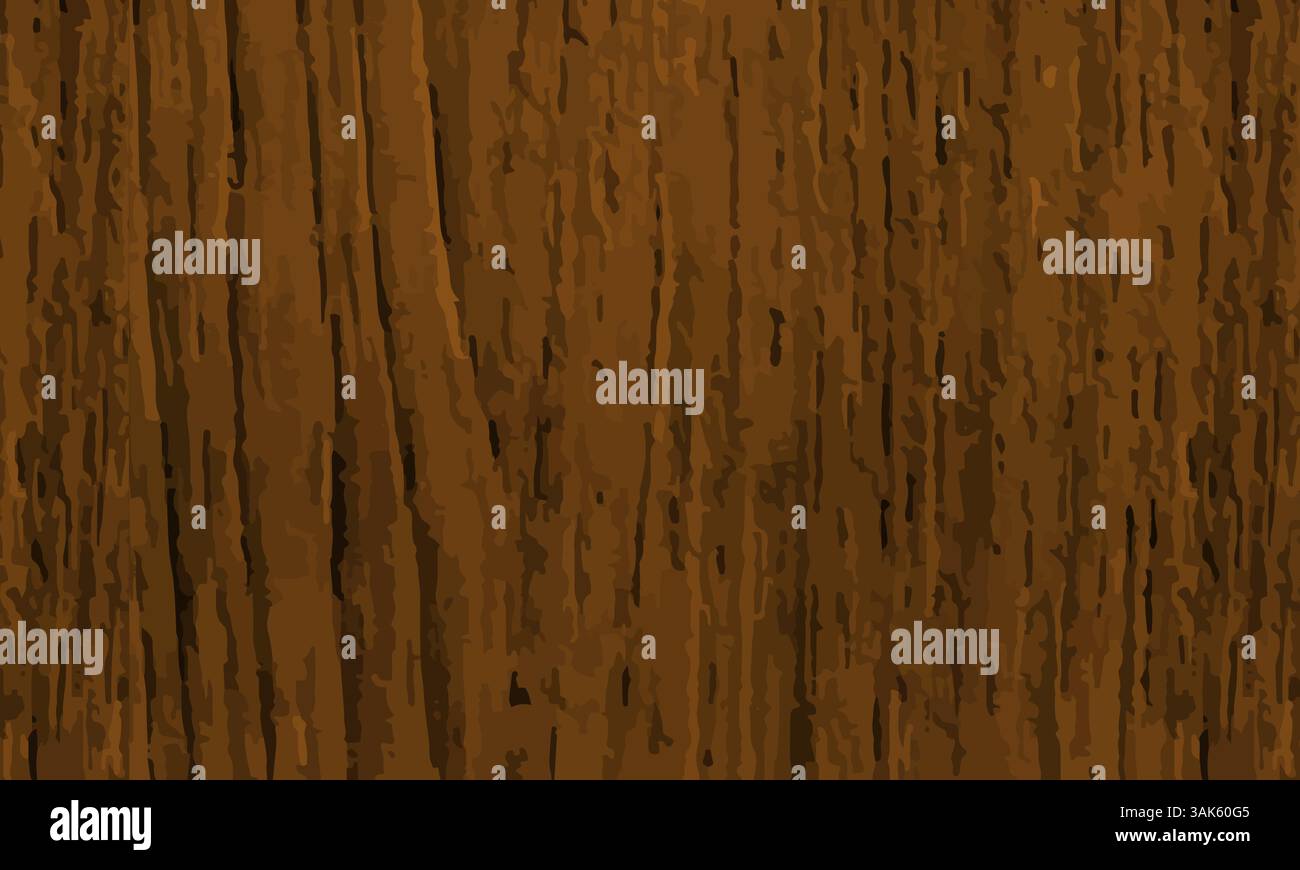 Tree bark vector texture for web page fill or graphic design oak or ...