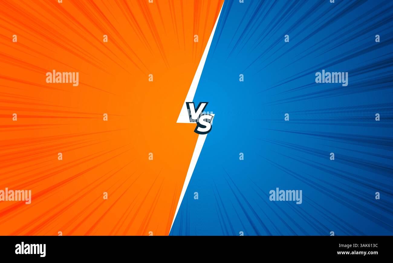 Comic book vs template background classic pop art style Stock Vector ...